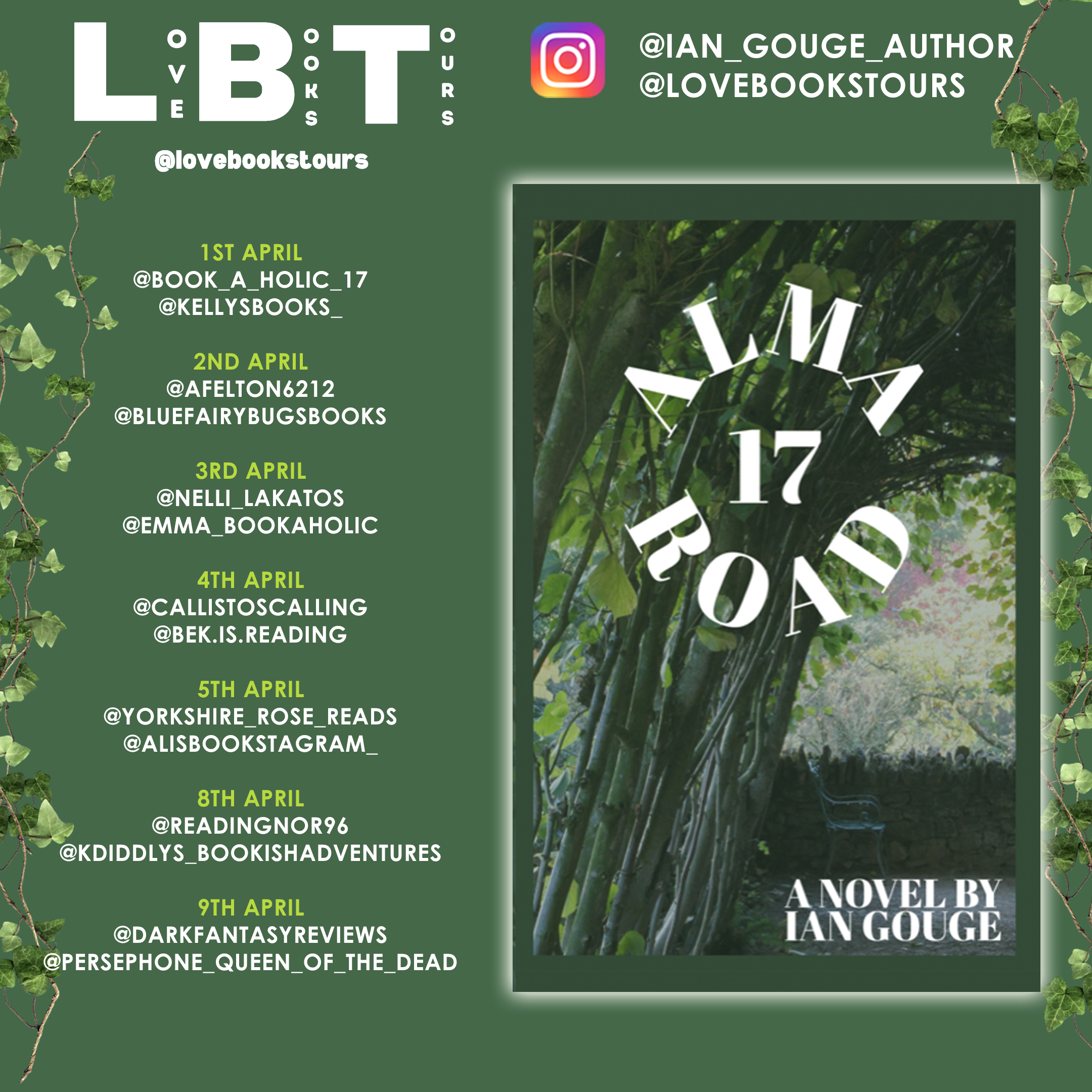 More reviews from the “17 Alma Road” ‘book tour’ – Ian Gouge – Writer